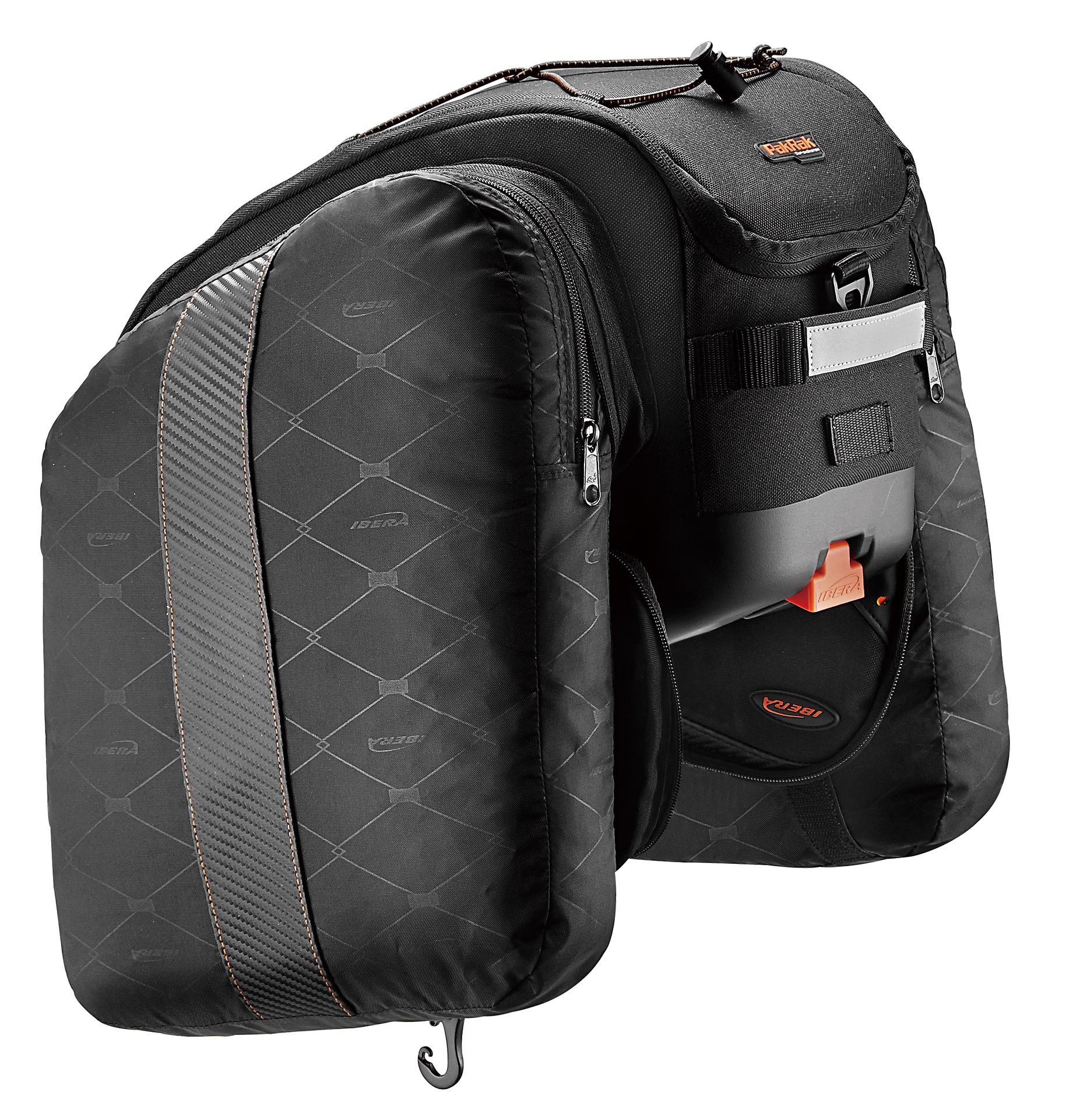 Ibera PakRak MultiMount Expandable Commuter Bag - Velo Ronny's Bicycle ...